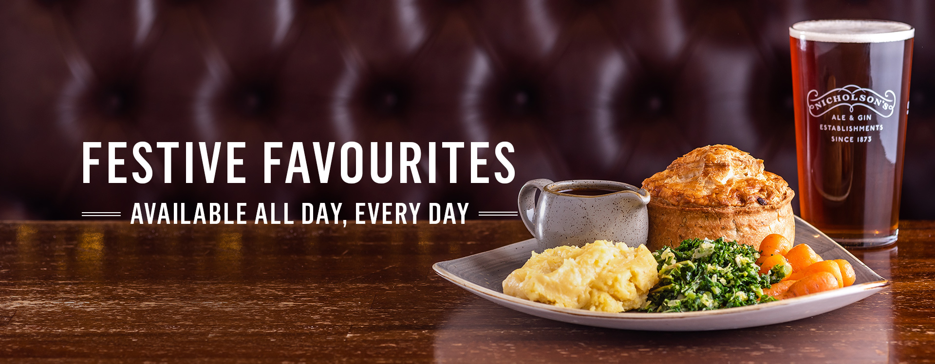 Food Menus & Prices at The Cambridge - Nicholson’s Pubs