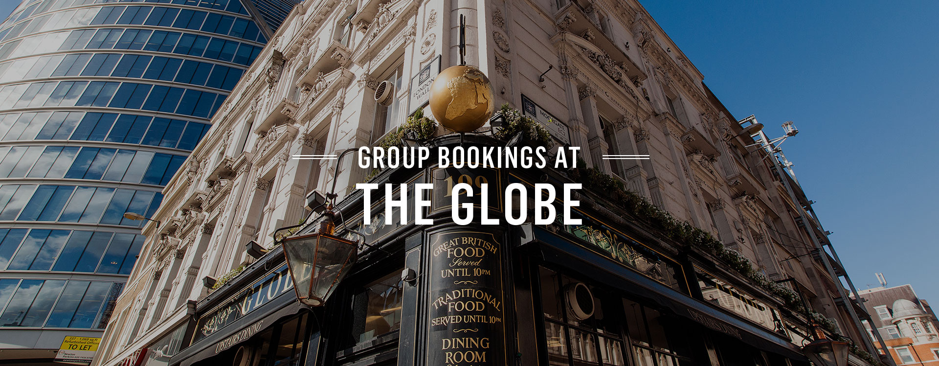 Group Bookings at The Globe - Nicholson's Pubs
