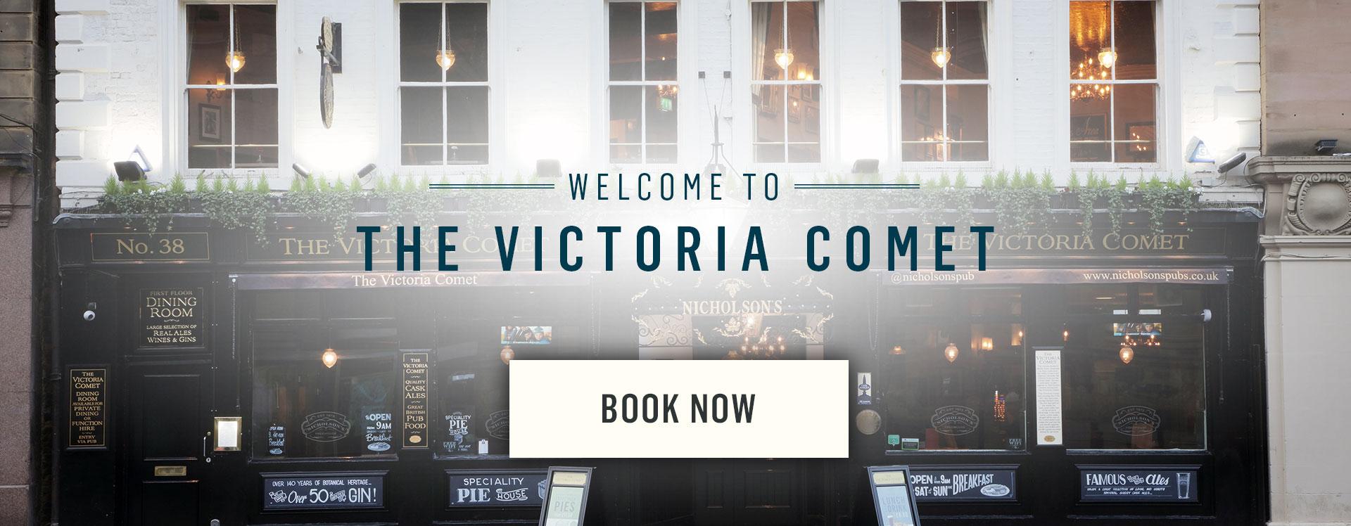 The Victoria Comet in Newcastle-Upon-Tyne - Nicholson’s Pubs